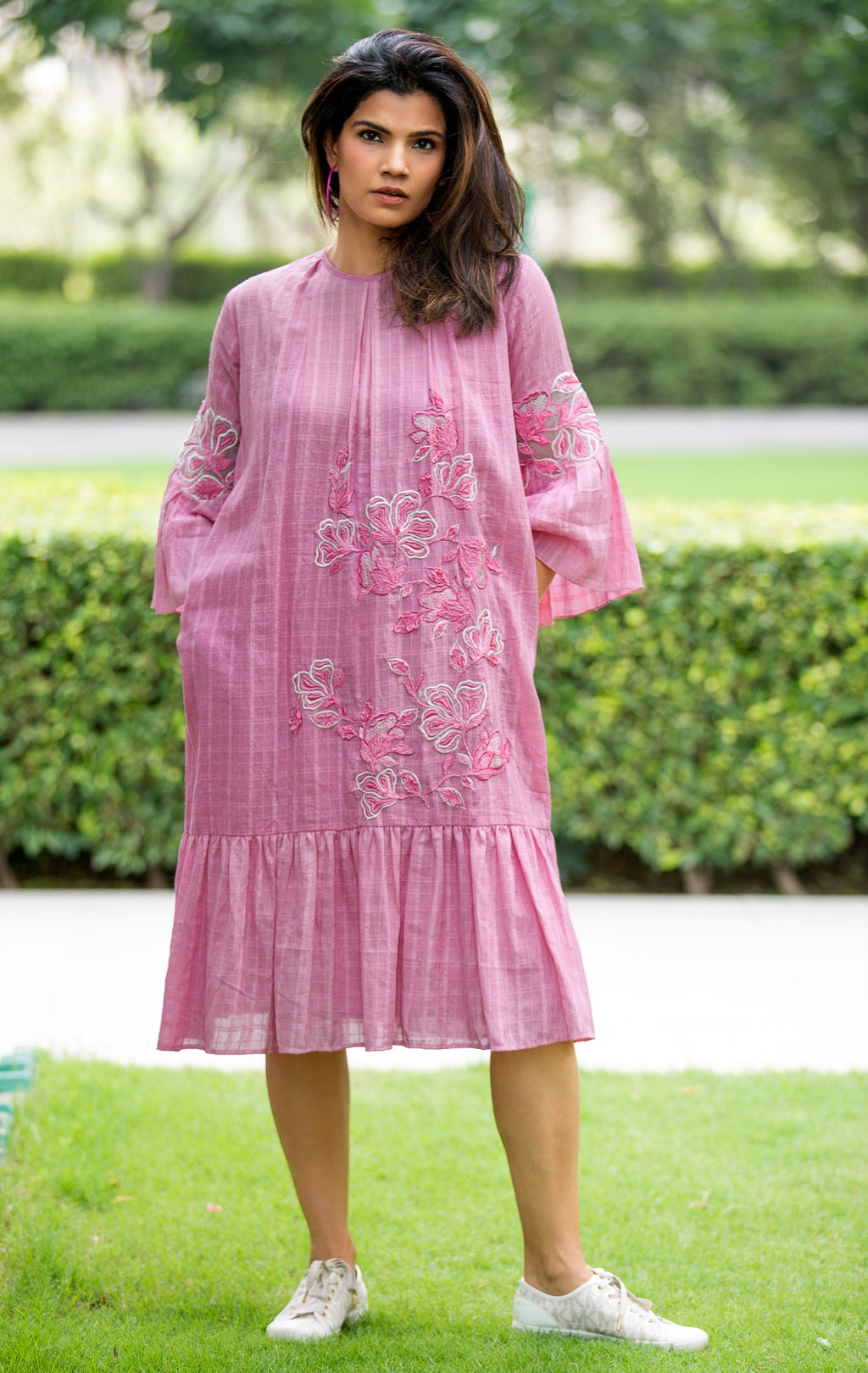 Pink Lily Dress – Fine Threads